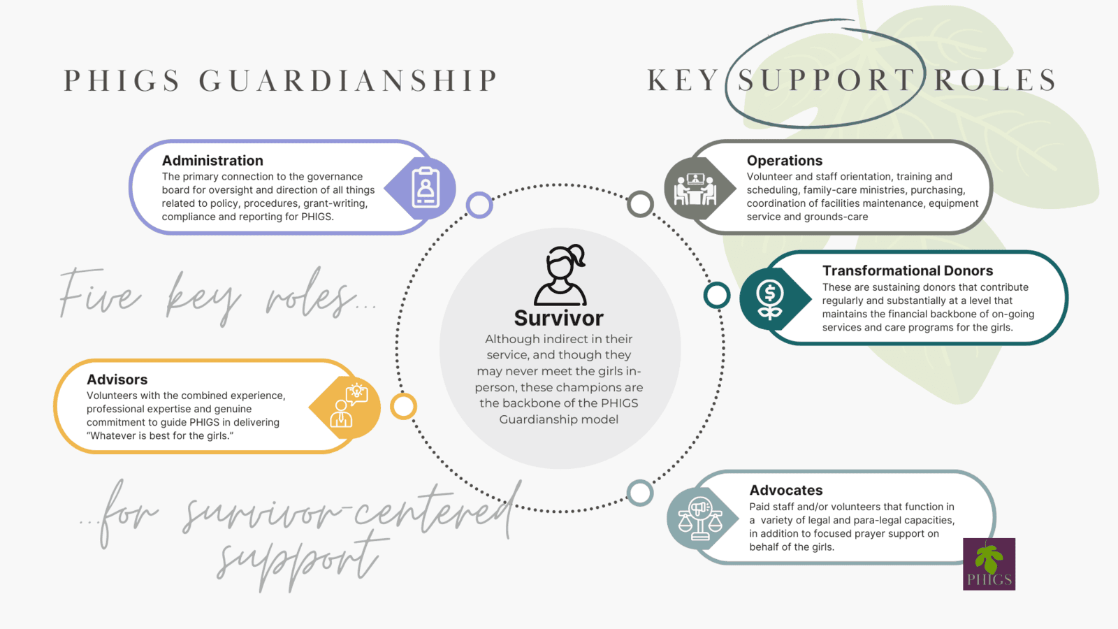 5-Points of Key Support | PHIG Society